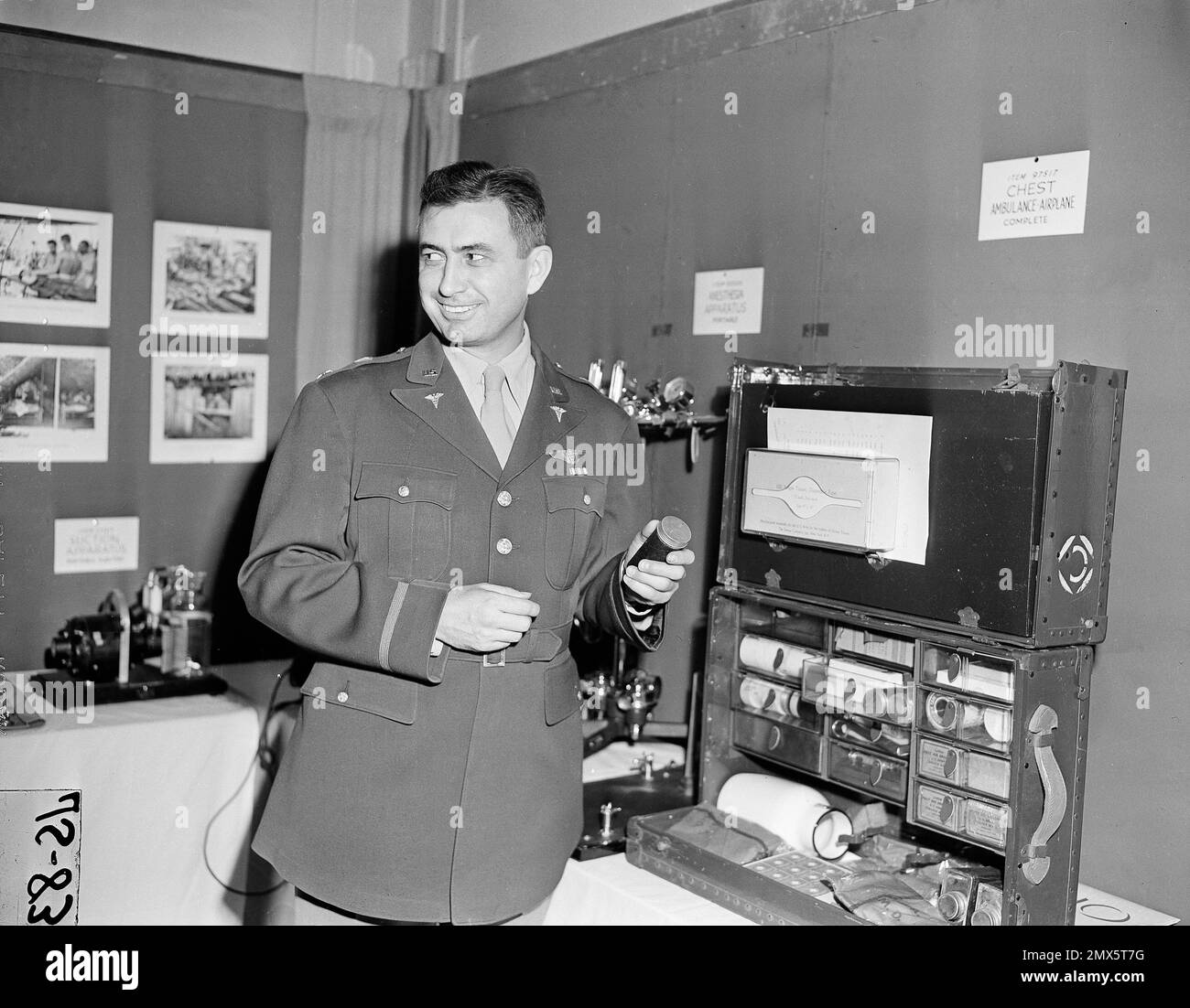 Lt. Col. William Randolph Lovelace II, of the Mayo Clinic and acting ...