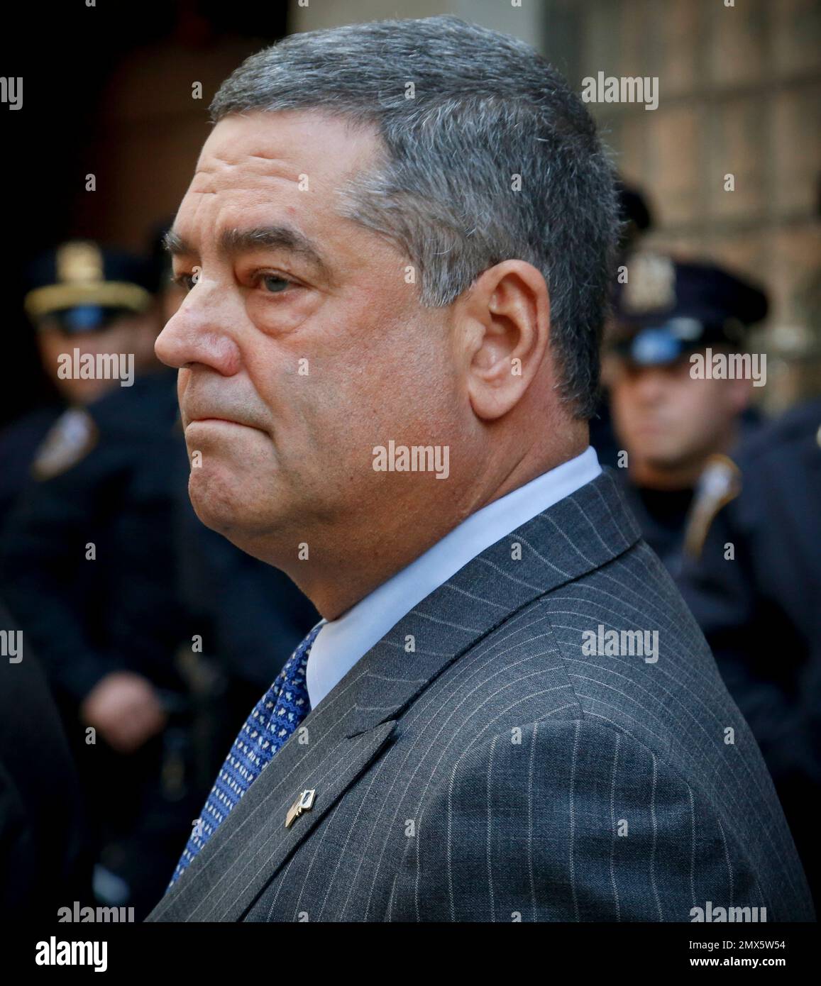NYPD Deputy Commissioner for Legal Matters, Lawrence Byrne, the brother ...