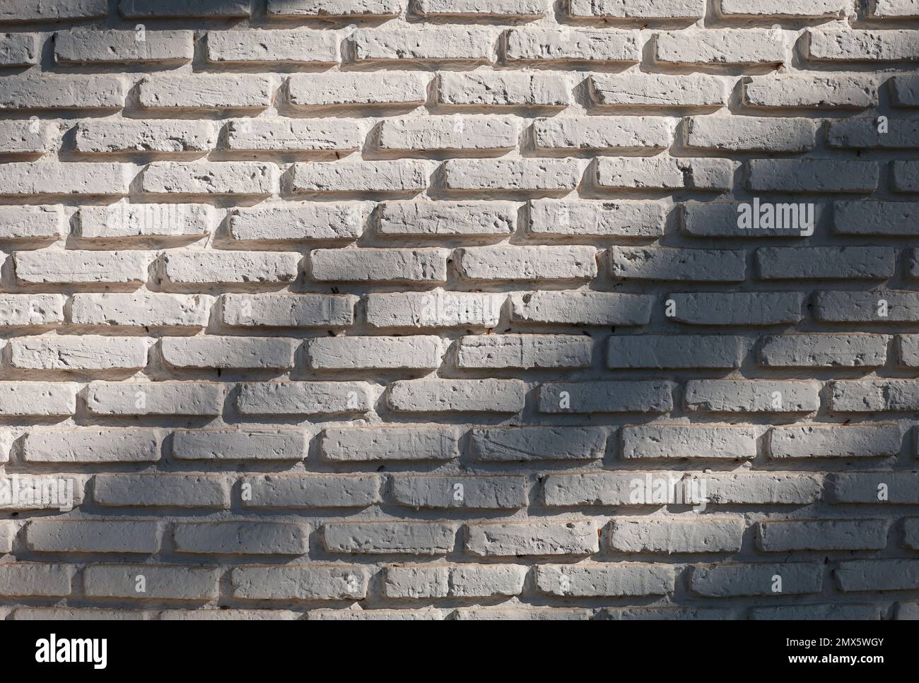 Brick wall grey white hi-res stock photography and images - Alamy
