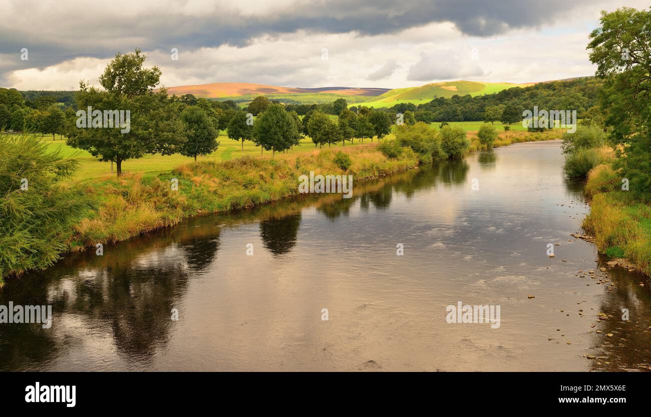 The river Wharf near Bolton Abbey, North Yorkshire Stock Photo - Alamy