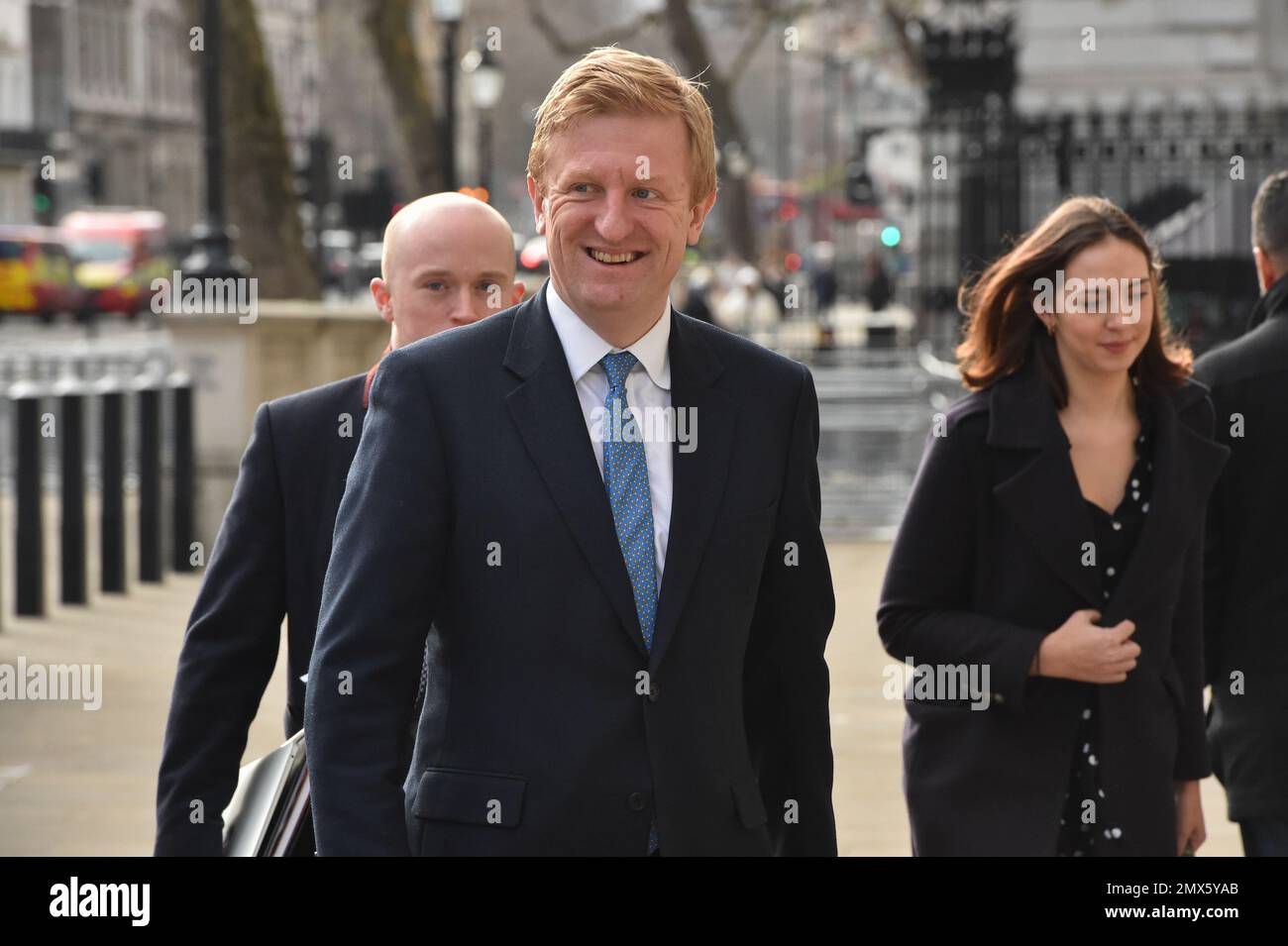London, England, UK. 2nd Feb, 2023. OLIVER DOWDEN, Chancellor of the ...