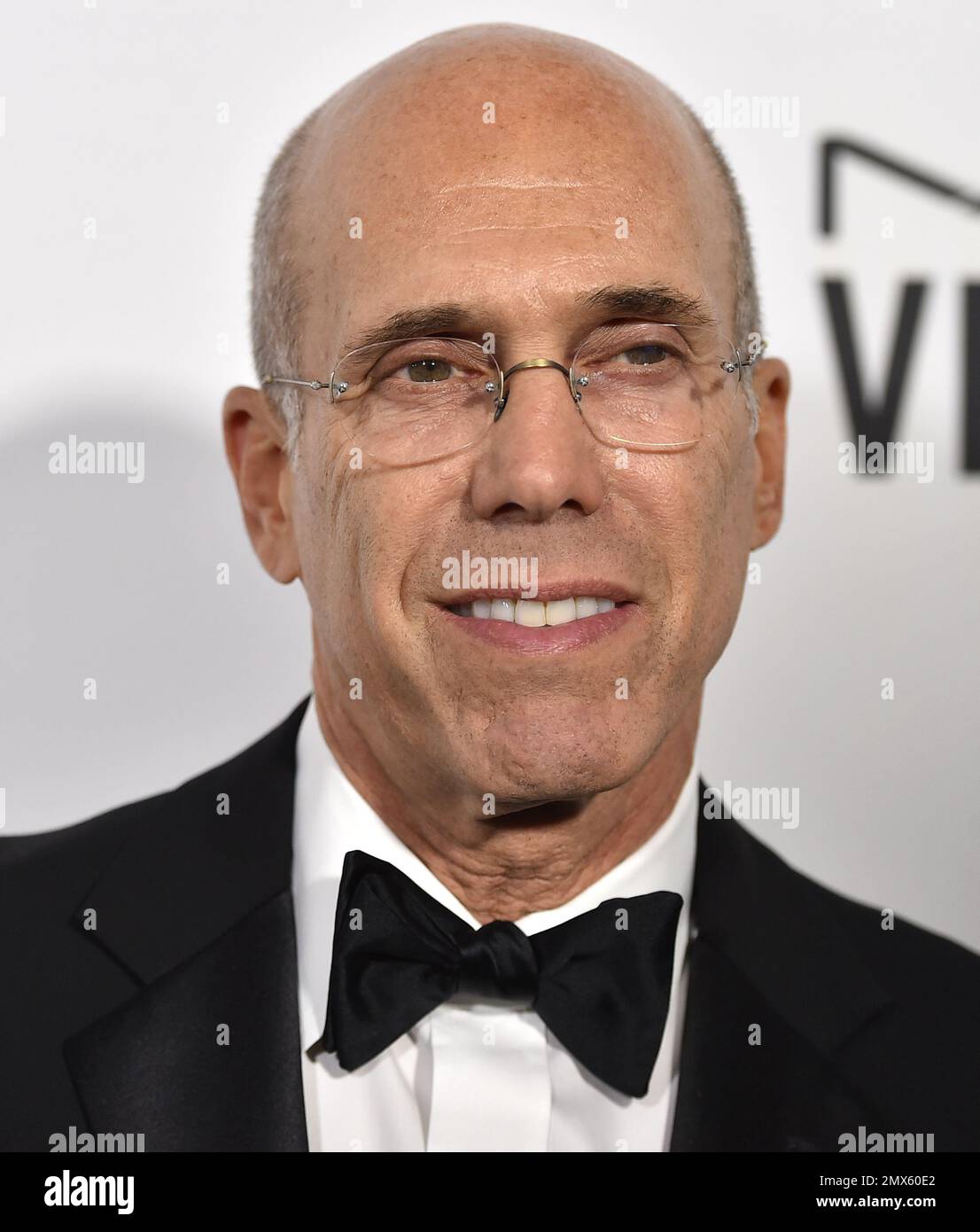 Jeffrey Katzenberg, CEO of DreamWorks Animation, arrives at the amfAR ...