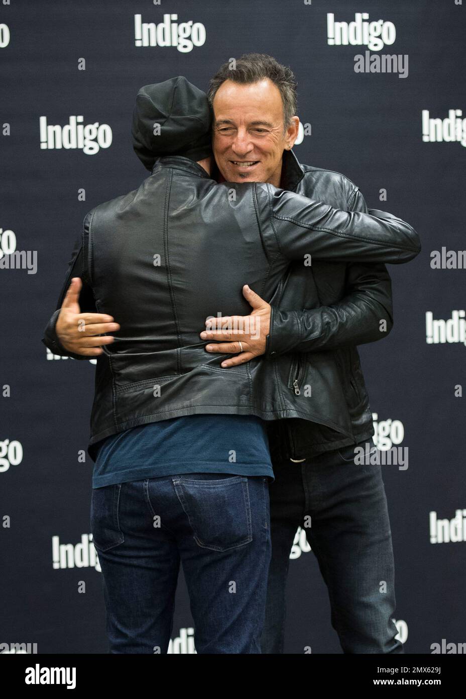 Bruce Springsteen, right, seen at Indigo Bay & Bloor on Thursday, Oct ...