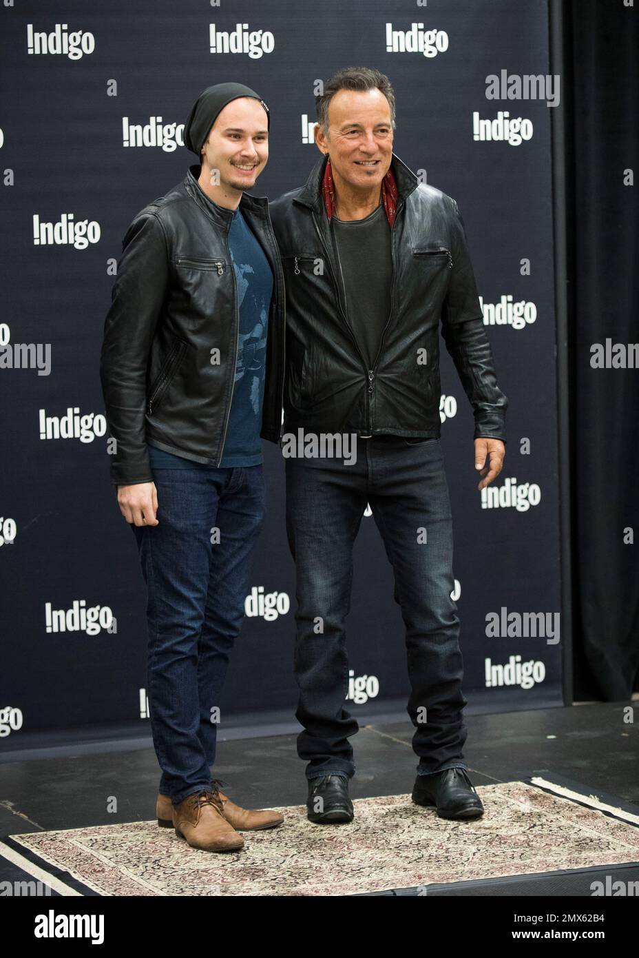 Bruce Springsteen, right, seen at Indigo Bay & Bloor on Thursday, Oct ...