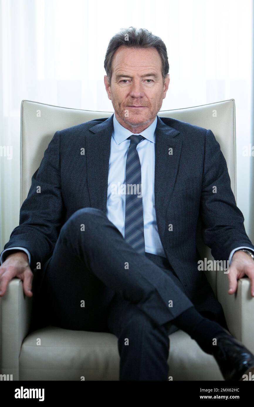 In this Oct. 11, 2016 photo, actor Bryan Cranston poses for a portrait ...