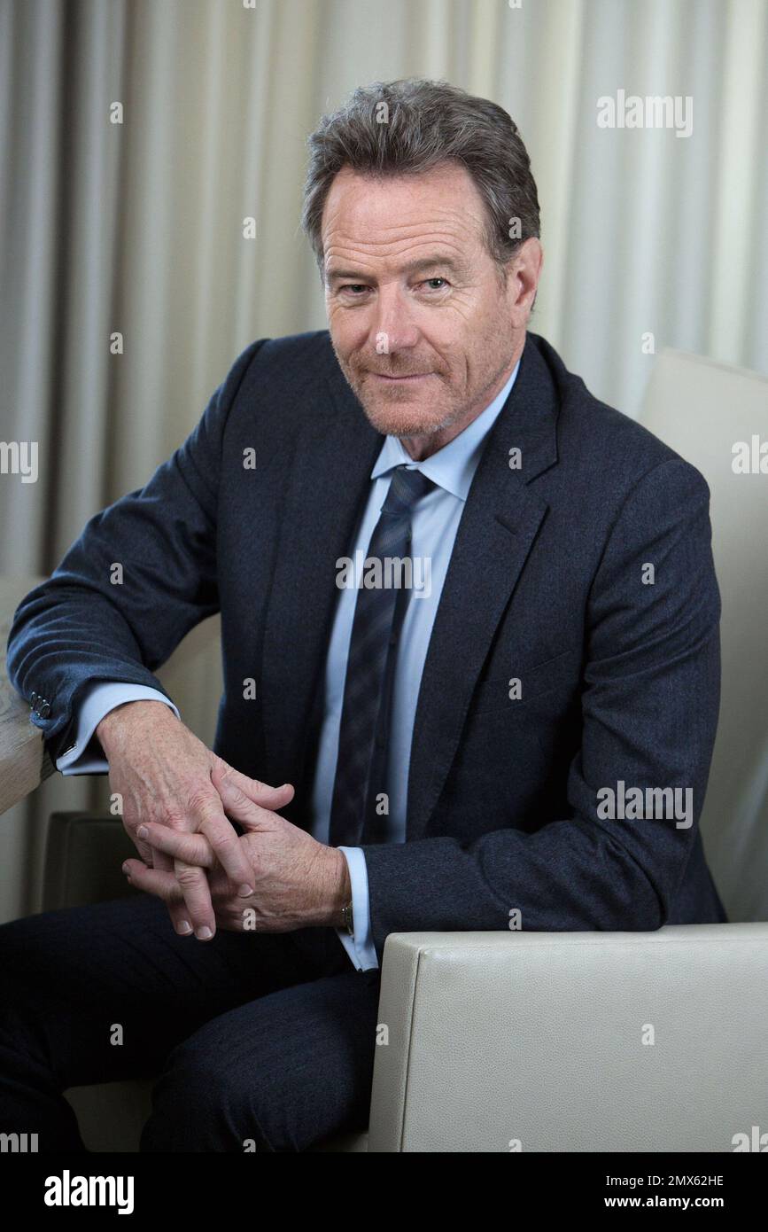 In this Oct. 11, 2016 photo, actor Bryan Cranston poses for a portrait ...