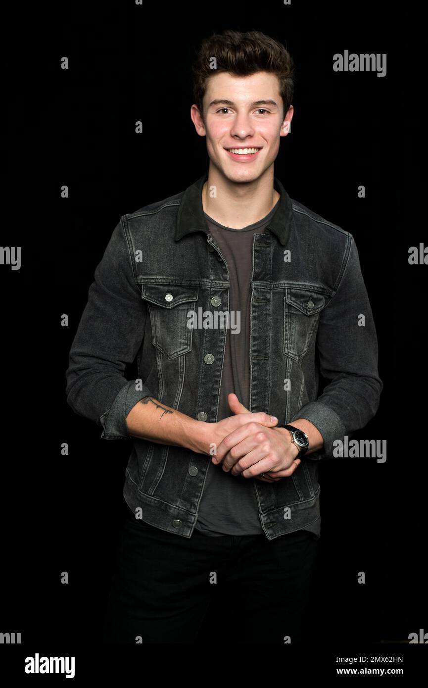 In this Sept. 23, 2016 photo, singer Shawn Mendes poses for a portrait ...