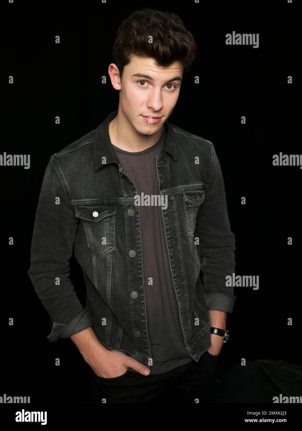 In this Sept. 23, 2016 photo, singer Shawn Mendes poses for a portrait ...