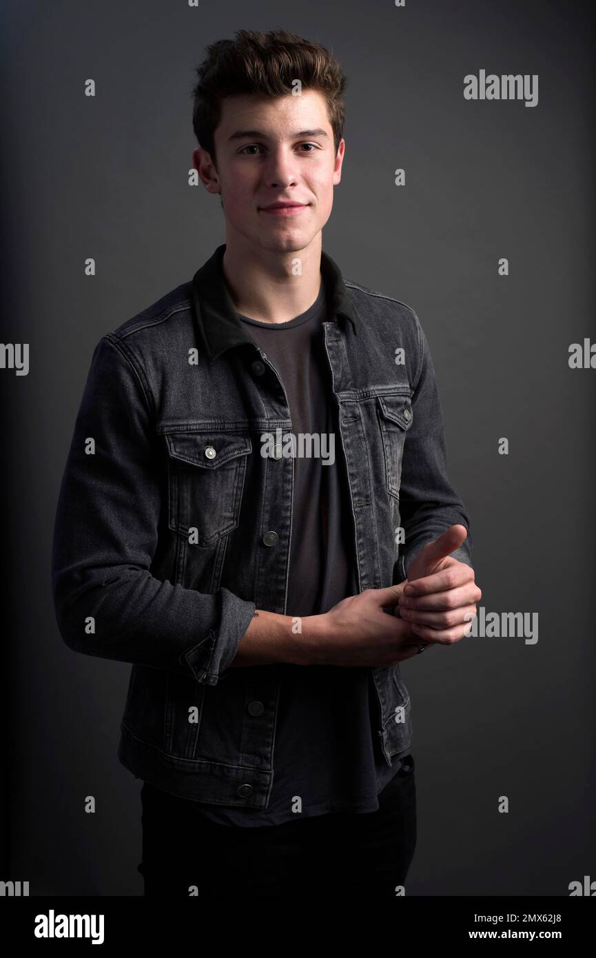 In this Sept. 23, 2016 photo, singer Shawn Mendes poses for a portrait ...