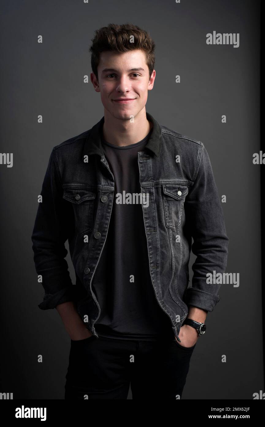 In this Sept. 23, 2016 photo, singer Shawn Mendes poses for a portrait ...