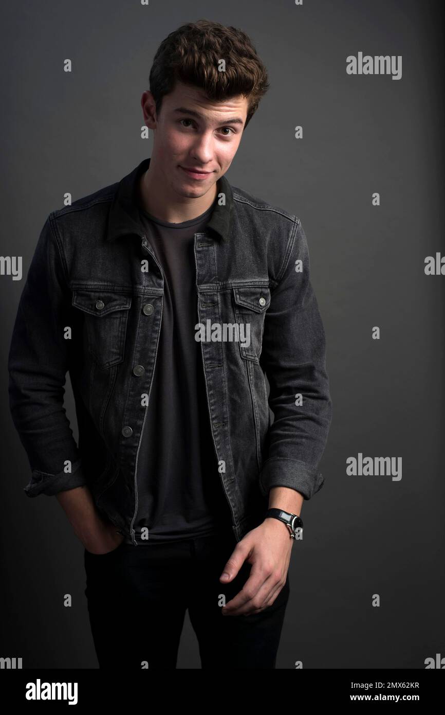 In this Sept. 23, 2016 photo, singer Shawn Mendes poses for a portrait ...