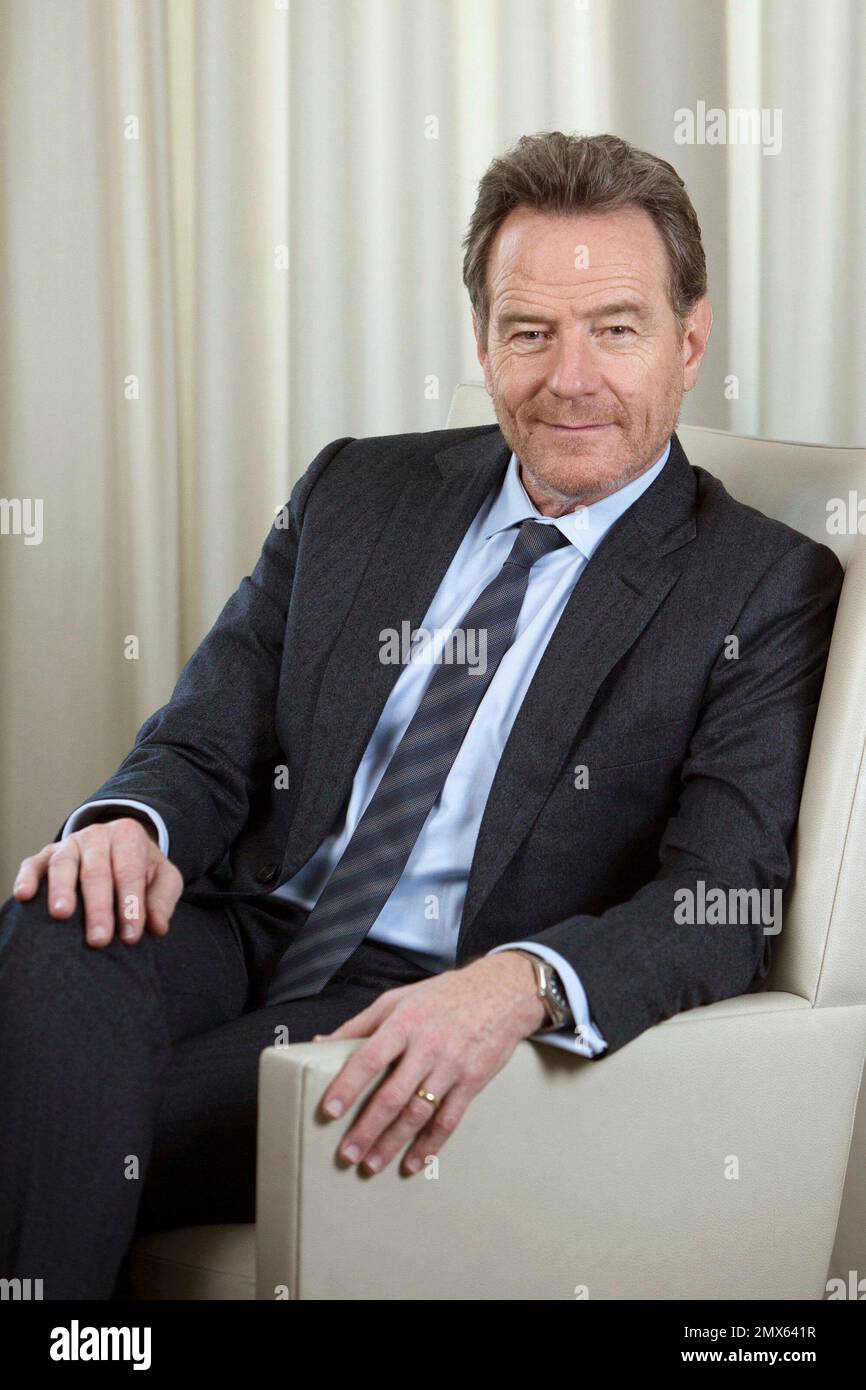 In this Oct. 11, 2016 photo, actor Bryan Cranston poses for a portrait ...