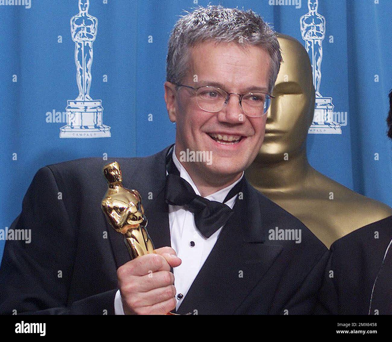 FILE - In this March 25, 2001, file photo, Rob Cook poses backstage ...