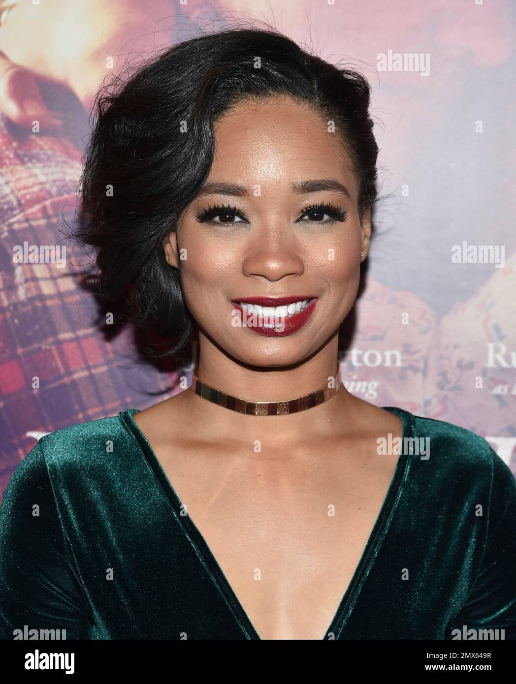 Terri Abney attends the premiere of "Loving" at the Landmark Sunshine ...