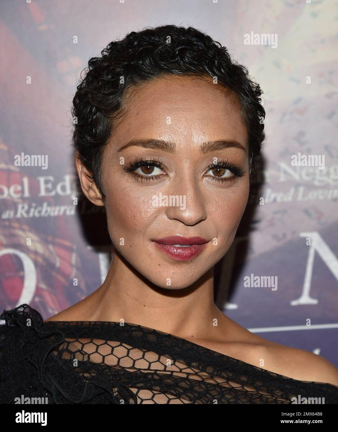 Actor Ruth Negga attends the premiere of "Loving" at the Landmark ...