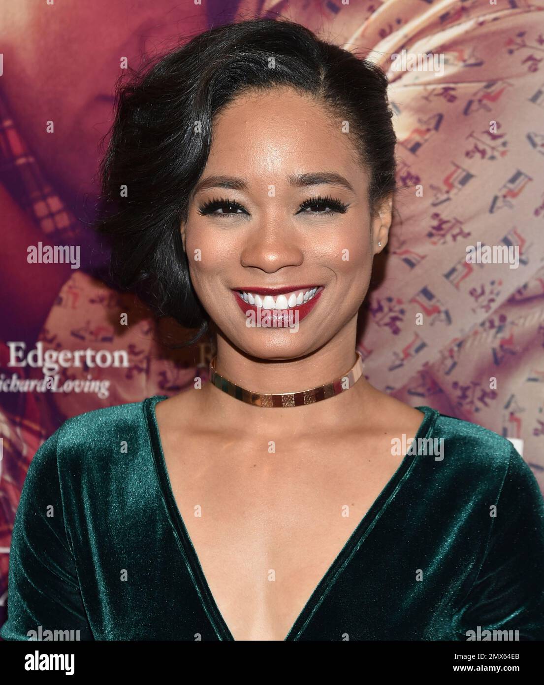 Terri Abney attends the premiere of "Loving" at the Landmark Sunshine ...