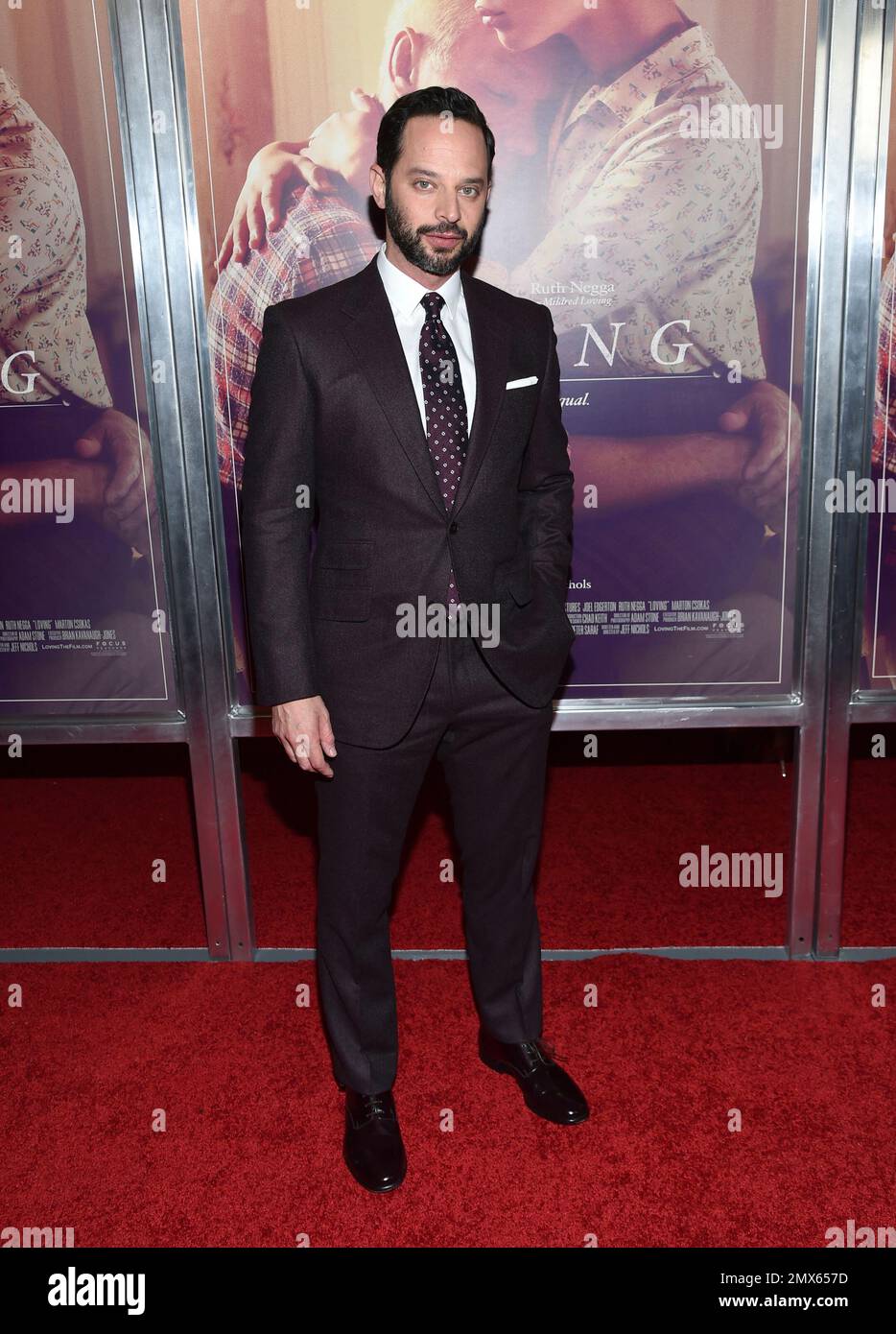 Actor Nick Kroll attends the premiere of "Loving" at the Landmark ...
