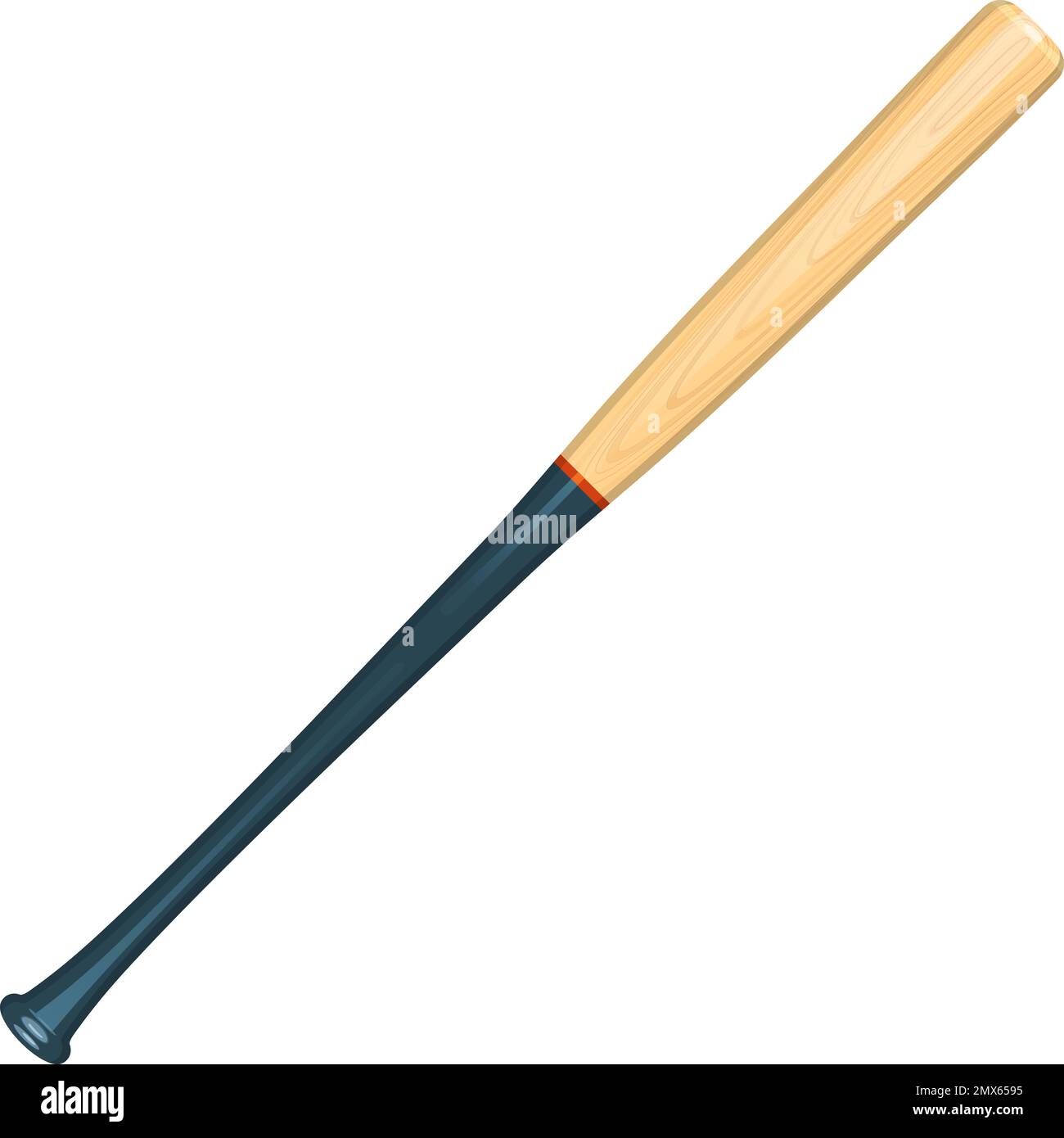Wooden Baseball Bat Vector