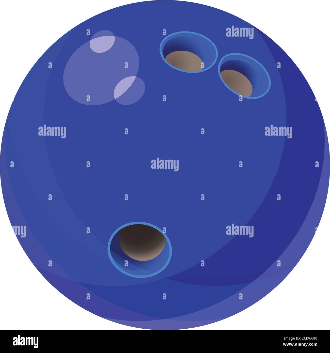 Bowling ball cartoon icon. Strike score symbol Stock Vector Image & Art ...