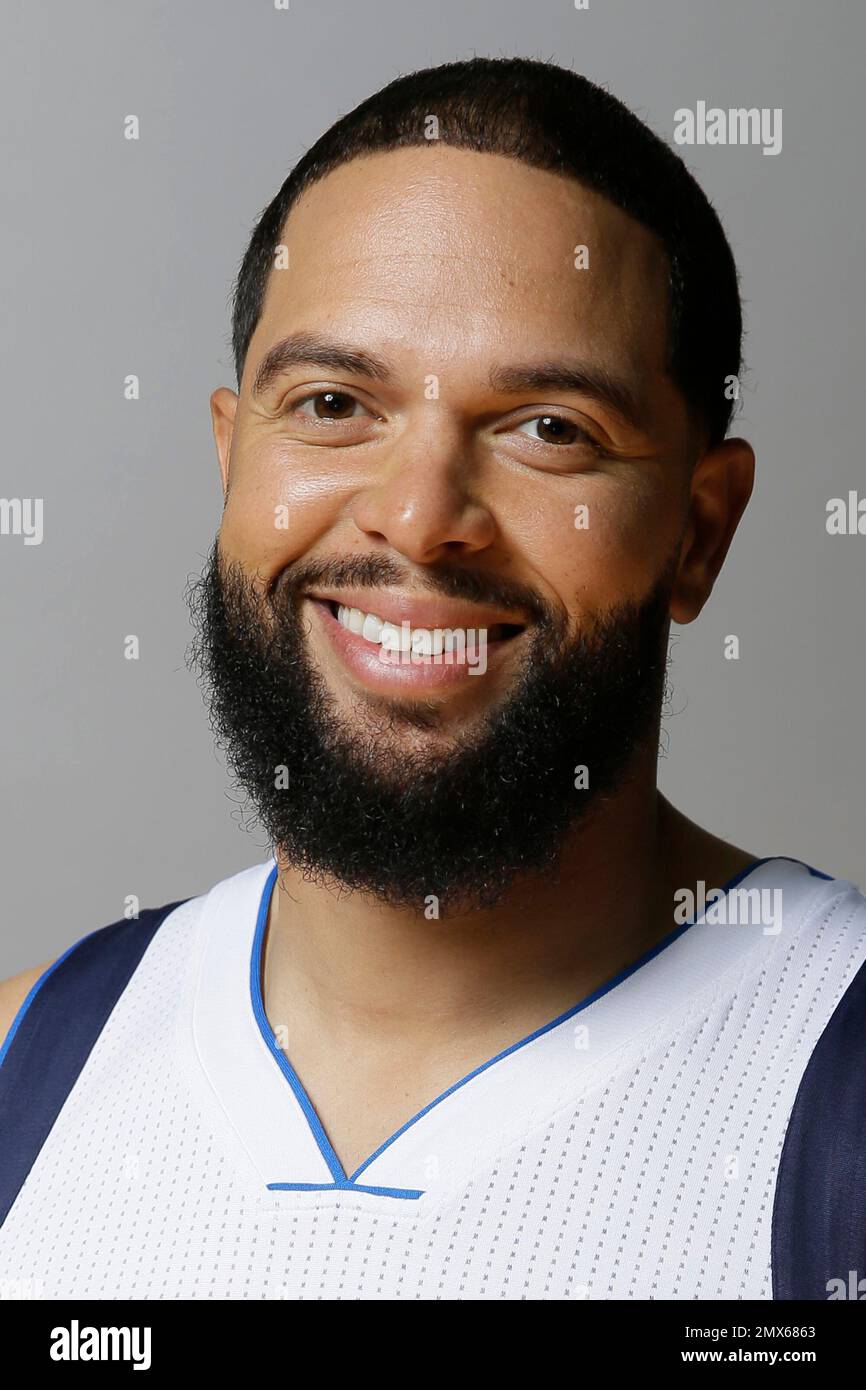 This a headshot of basketball player Deron Williams. Deron Williams is ...