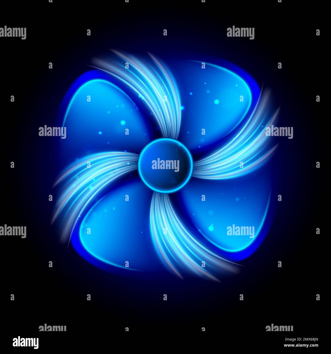 Fan movement Stock Vector Images - Alamy