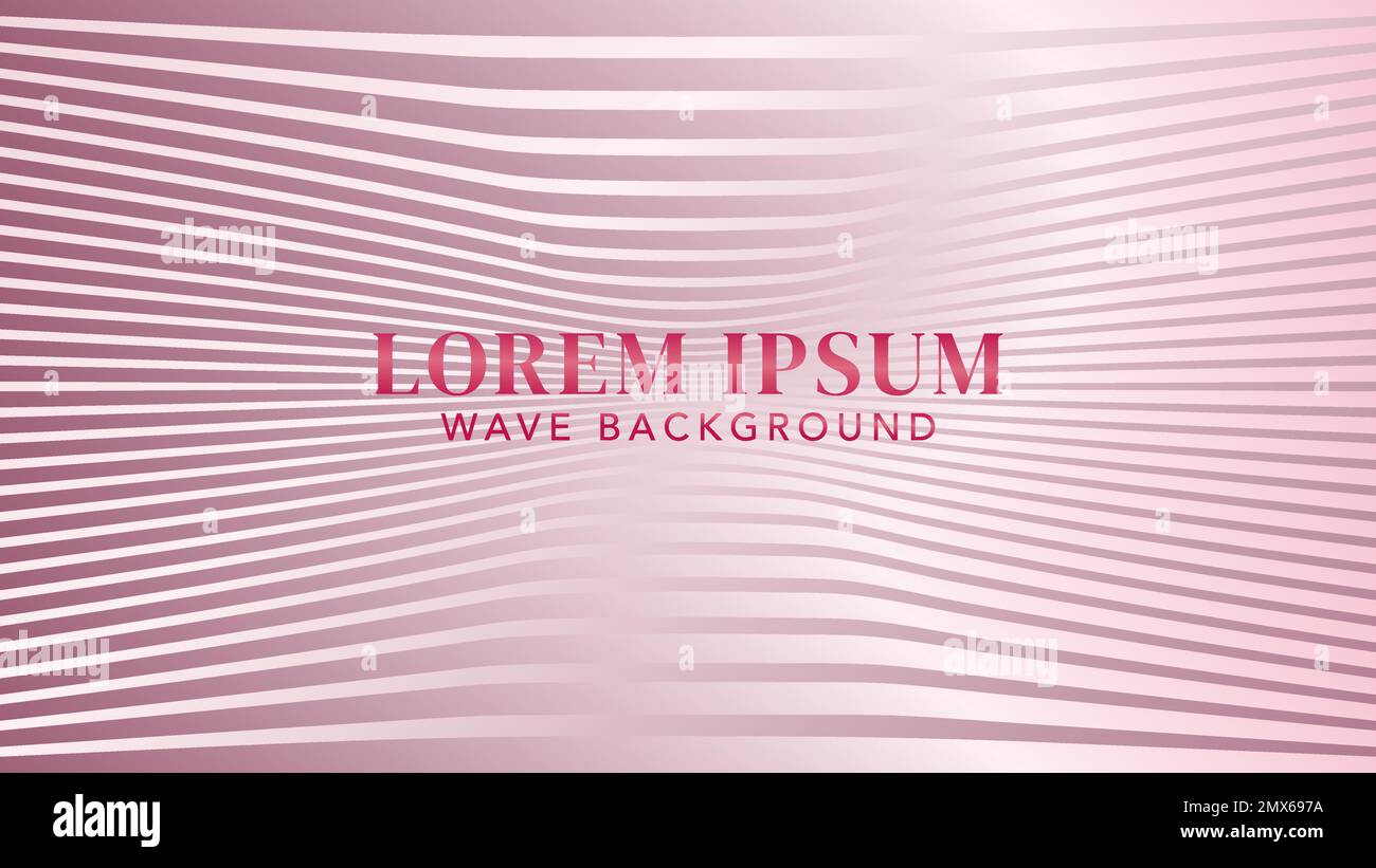 Soft pink wavy flow Stock Vector Images - Alamy