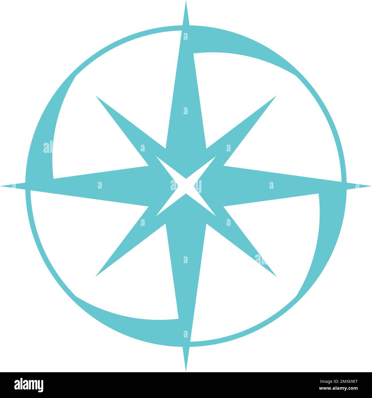 Compass logo icon design illustration Stock Vector Image & Art - Alamy