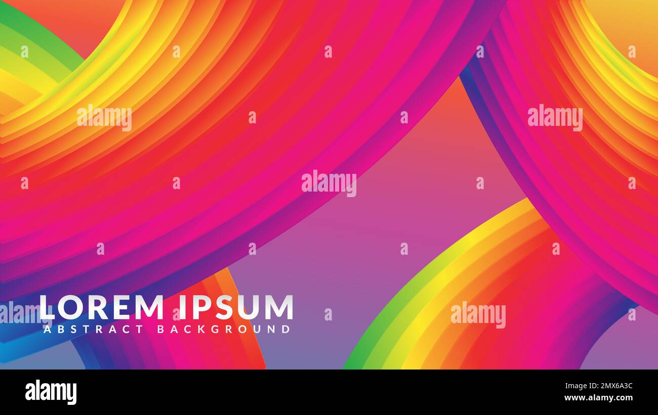 3d tunnel in shape Stock Vector Images - Alamy