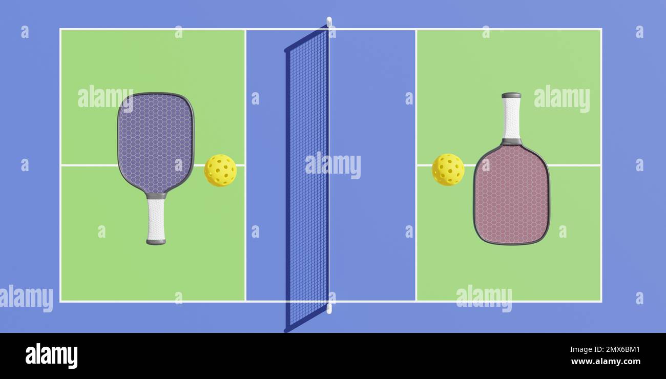 Set of pickleball hi-res stock photography and images - Alamy