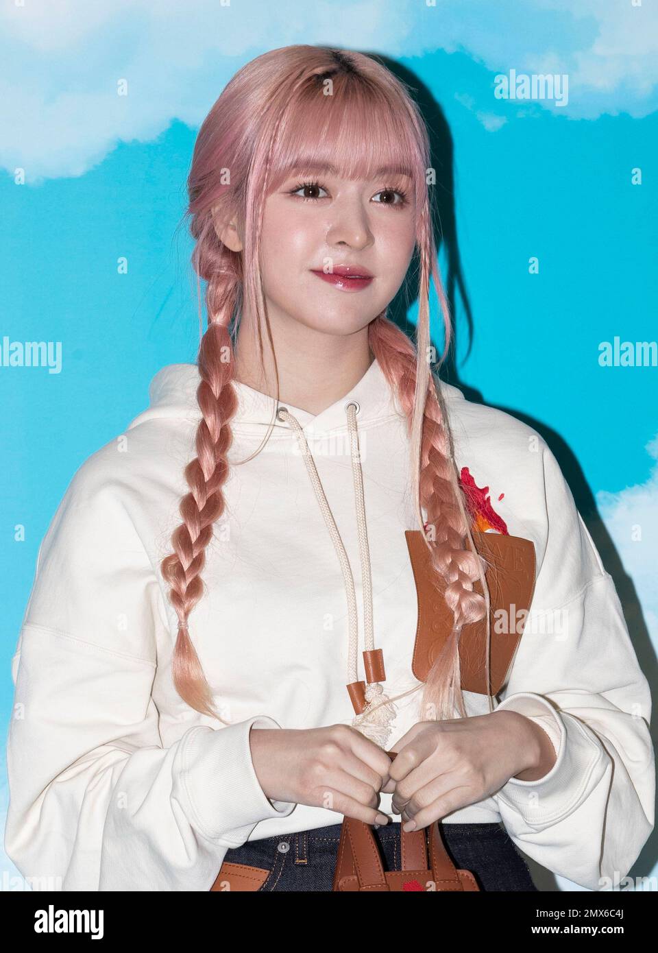 2 February 2023 - Seoul, South korea : (L to R) South Korean Lily ...