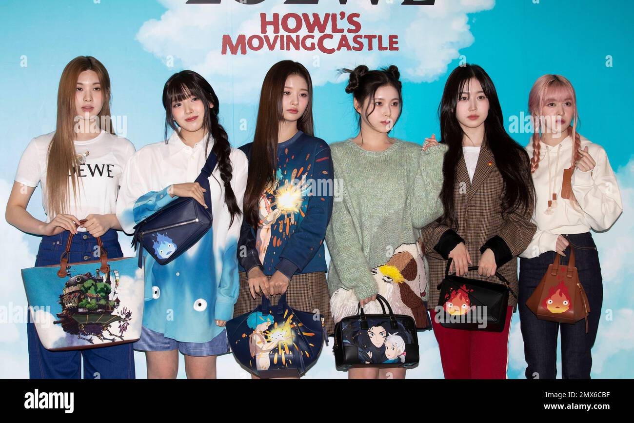 2 February 2023 - Seoul, South korea : (L to R) South Korean Bae, Jiwoo ...