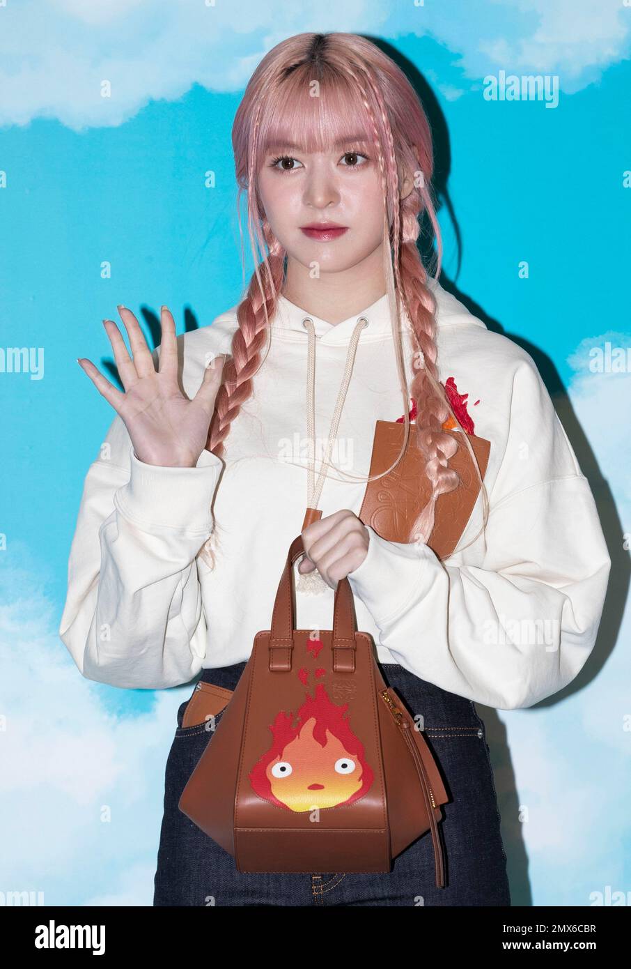 2 February 2023 - Seoul, South korea : (L to R) South Korean Lily ...