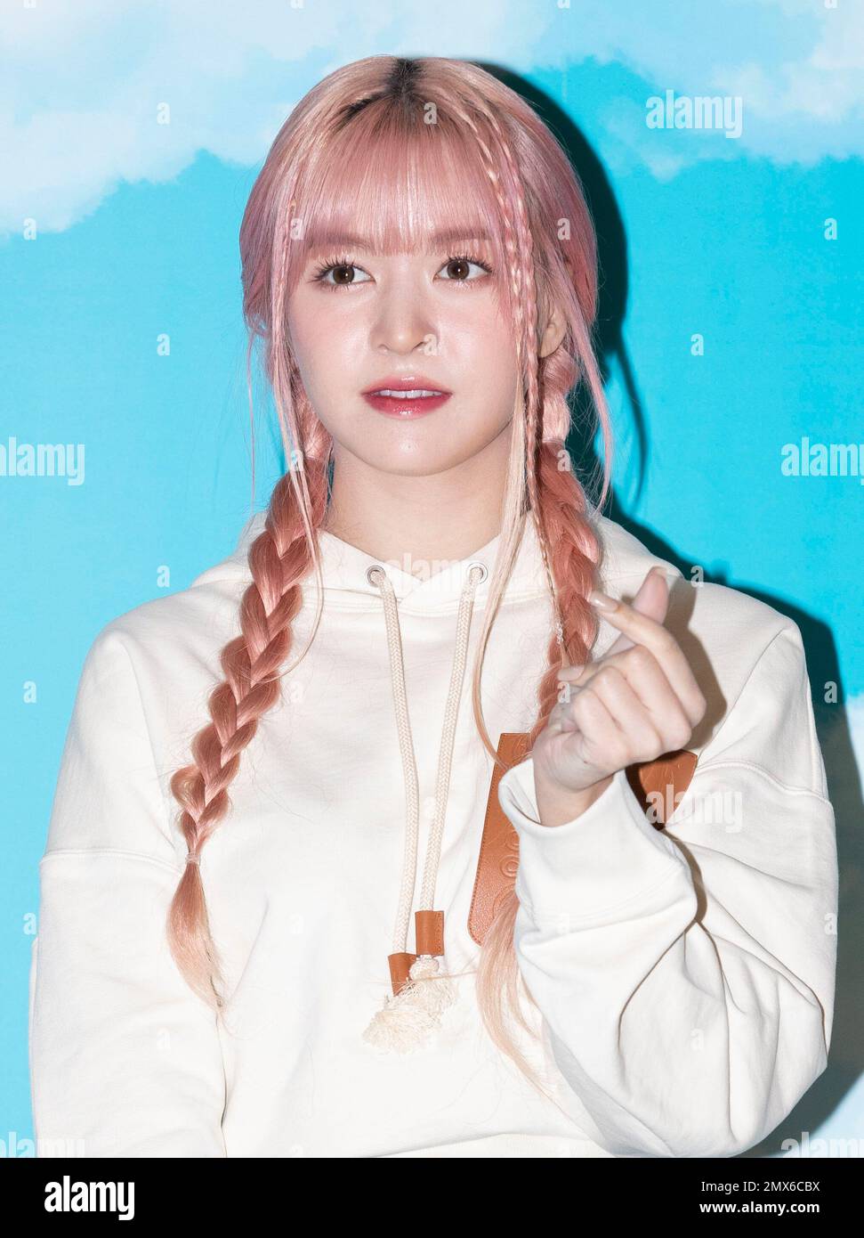 2 February 2023 - Seoul, South korea : (L to R) South Korean Lily ...