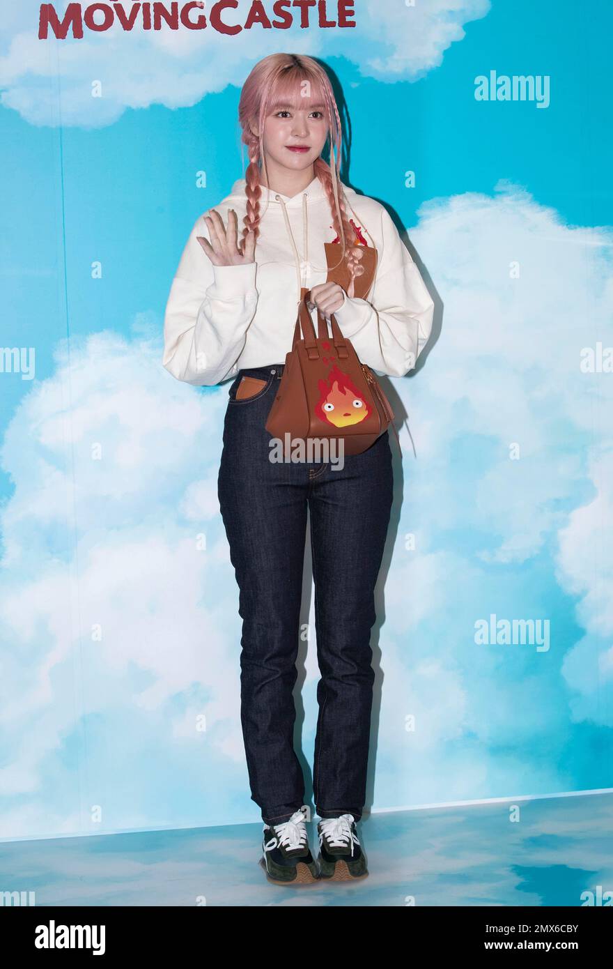 2 February 2023 - Seoul, South korea : (L to R) South Korean Lily ...