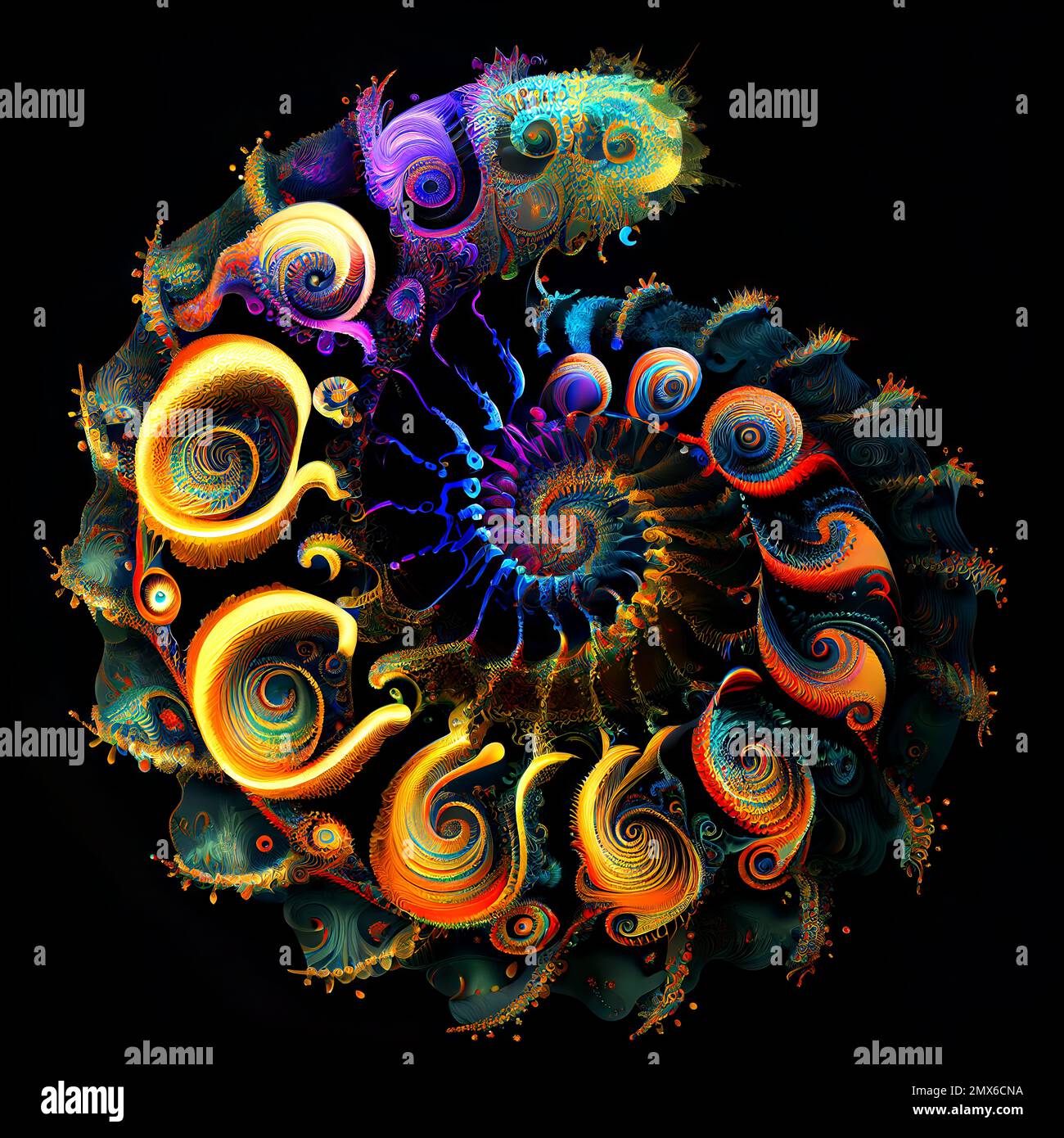 Ai fractals hi-res stock photography and images - Alamy