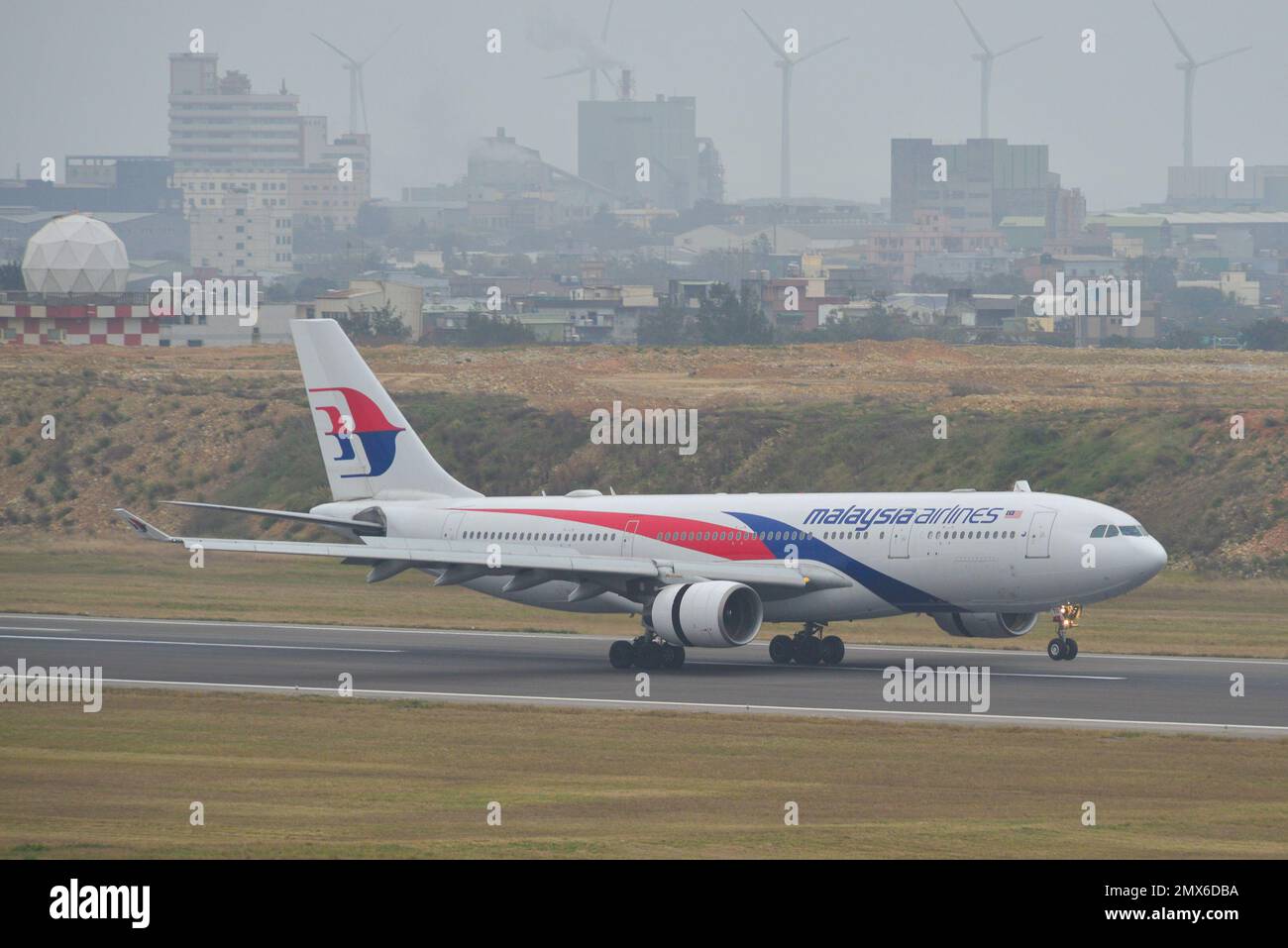 Taipei, Taiwan - Feb 2, 2023. 9M-MTU Malaysia Airlines Airbus A330-200 ...