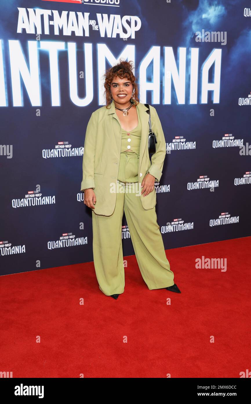 February 2, 2023: BIANCA HUNT attends the Sydney Premiere of 'Ant-Man ...
