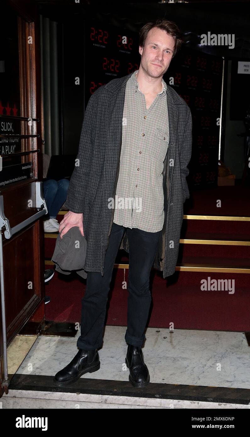 Feb 01, 2023 - London, England, UK - Hugh Skinner attending the 2: 22 A ...