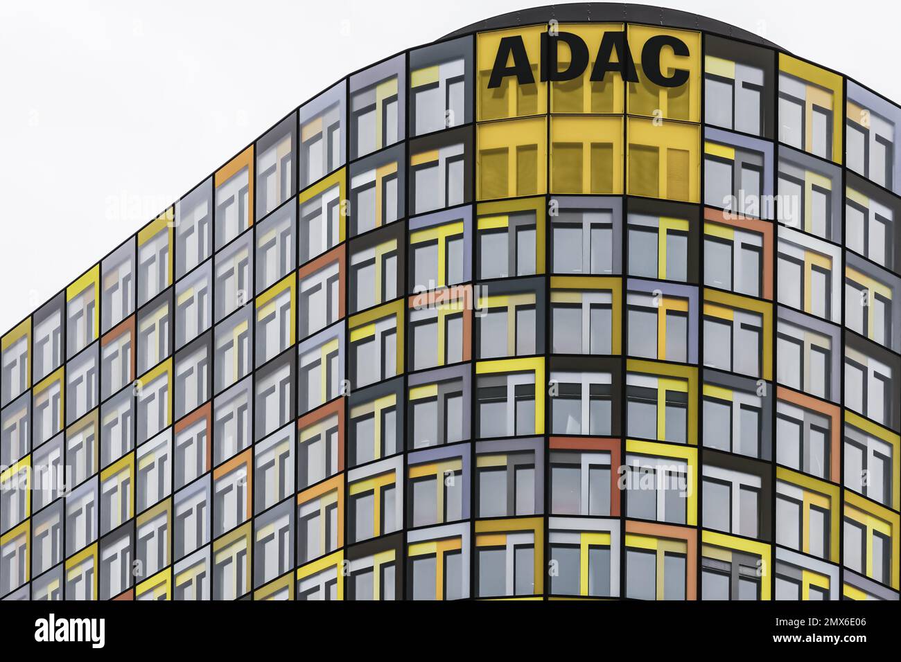 ADAC, German Automobile Club headquarters building in Munich Sendling ...