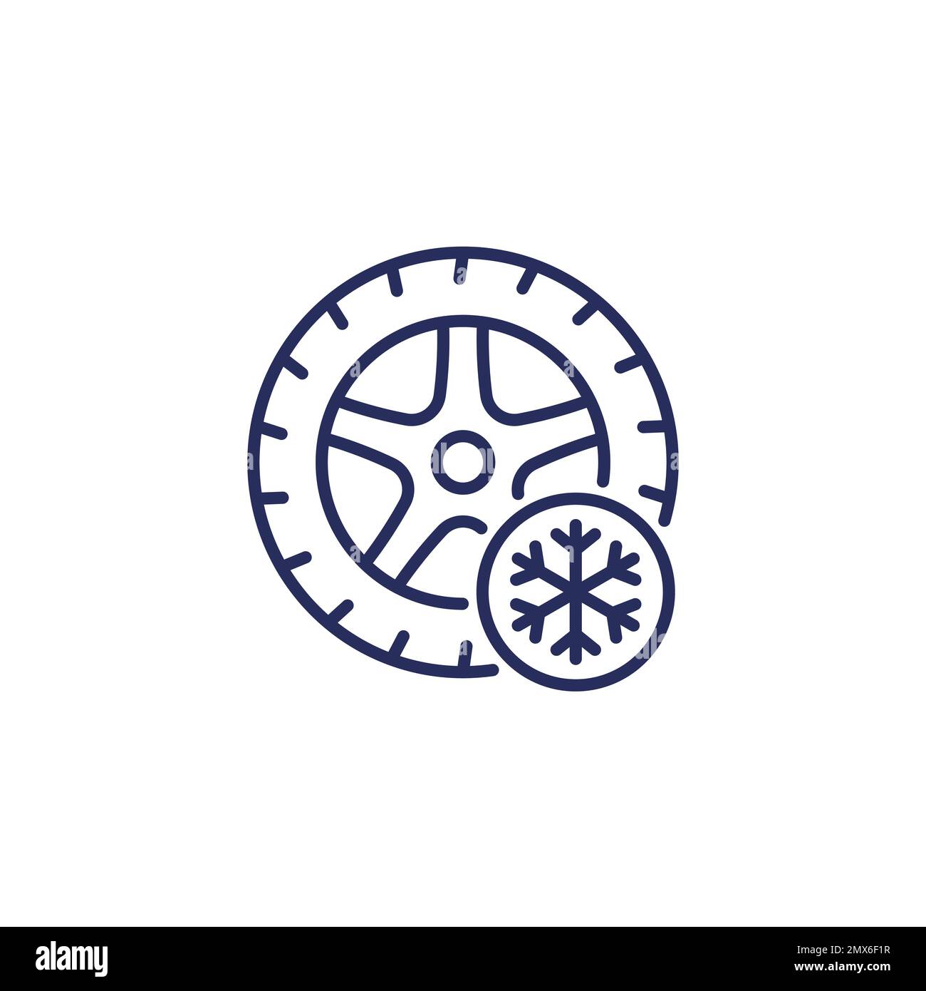 Winter rim Stock Vector Images - Alamy