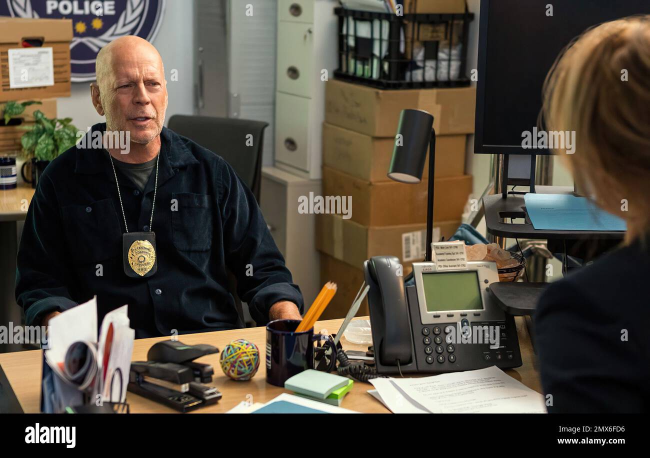 DETECTIVE KNIGHT: INDEPENDENCE, Bruce Willis, 2023. © Lionsgate ...