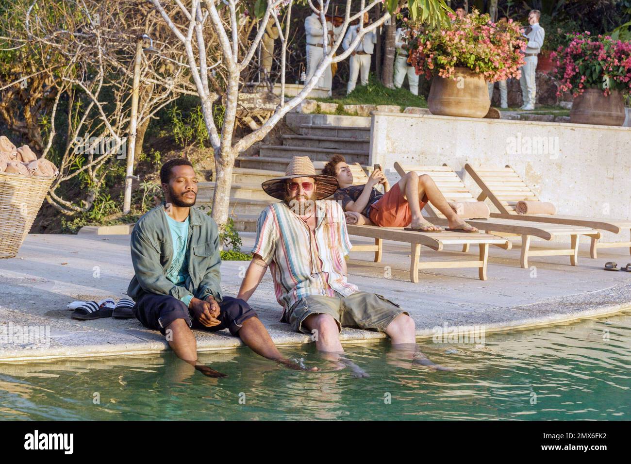 THE DROP, from left: Jermaine Fowler, Joshua Leonard, 2022. © Hulu ...