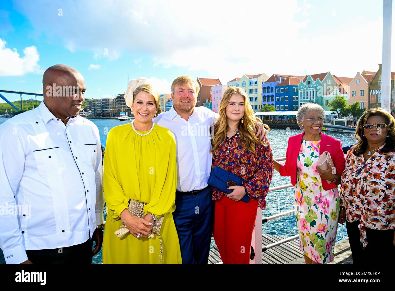 Curacao - 2 Feb 2023, King Willem-Alexander and Queen Maxima of the ...