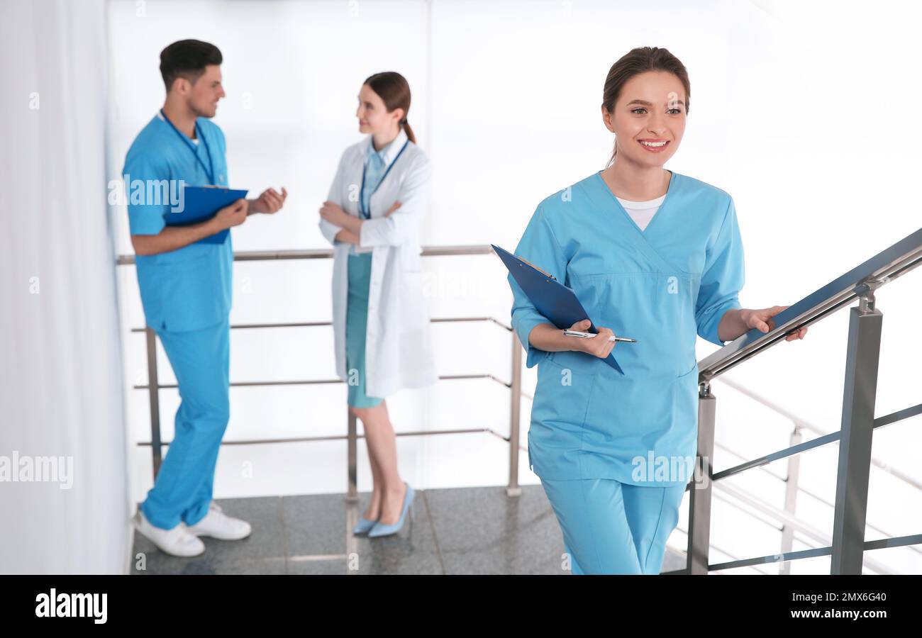 Man going upstairs hi-res stock photography and images - Alamy