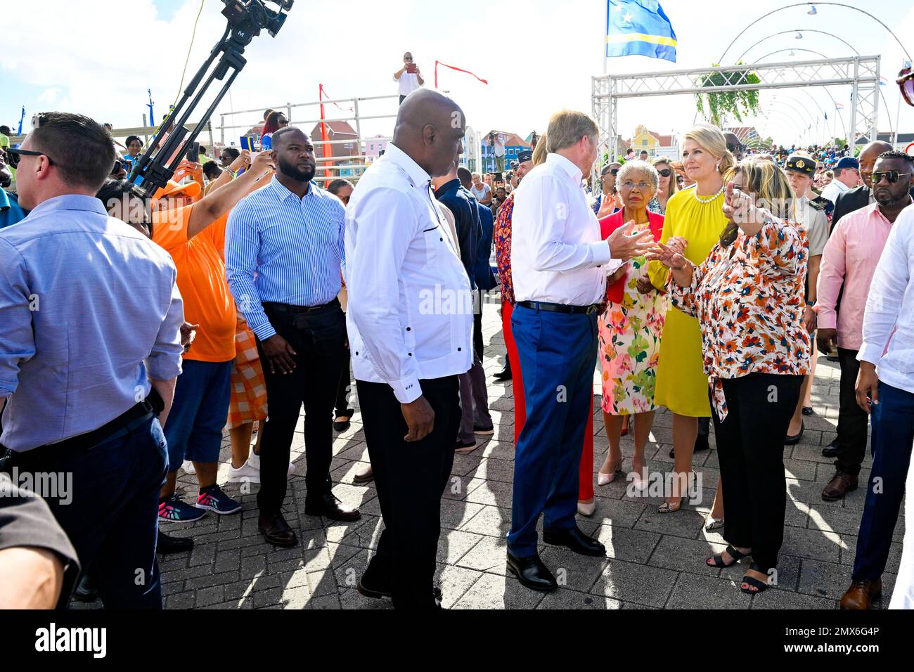 Curacao - 2 Feb 2023, King Willem-Alexander and Queen Maxima of the ...