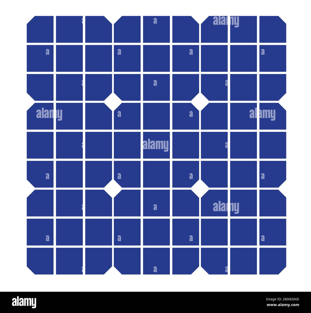 Illustration of modern solar panel surface. Alternative energy source ...