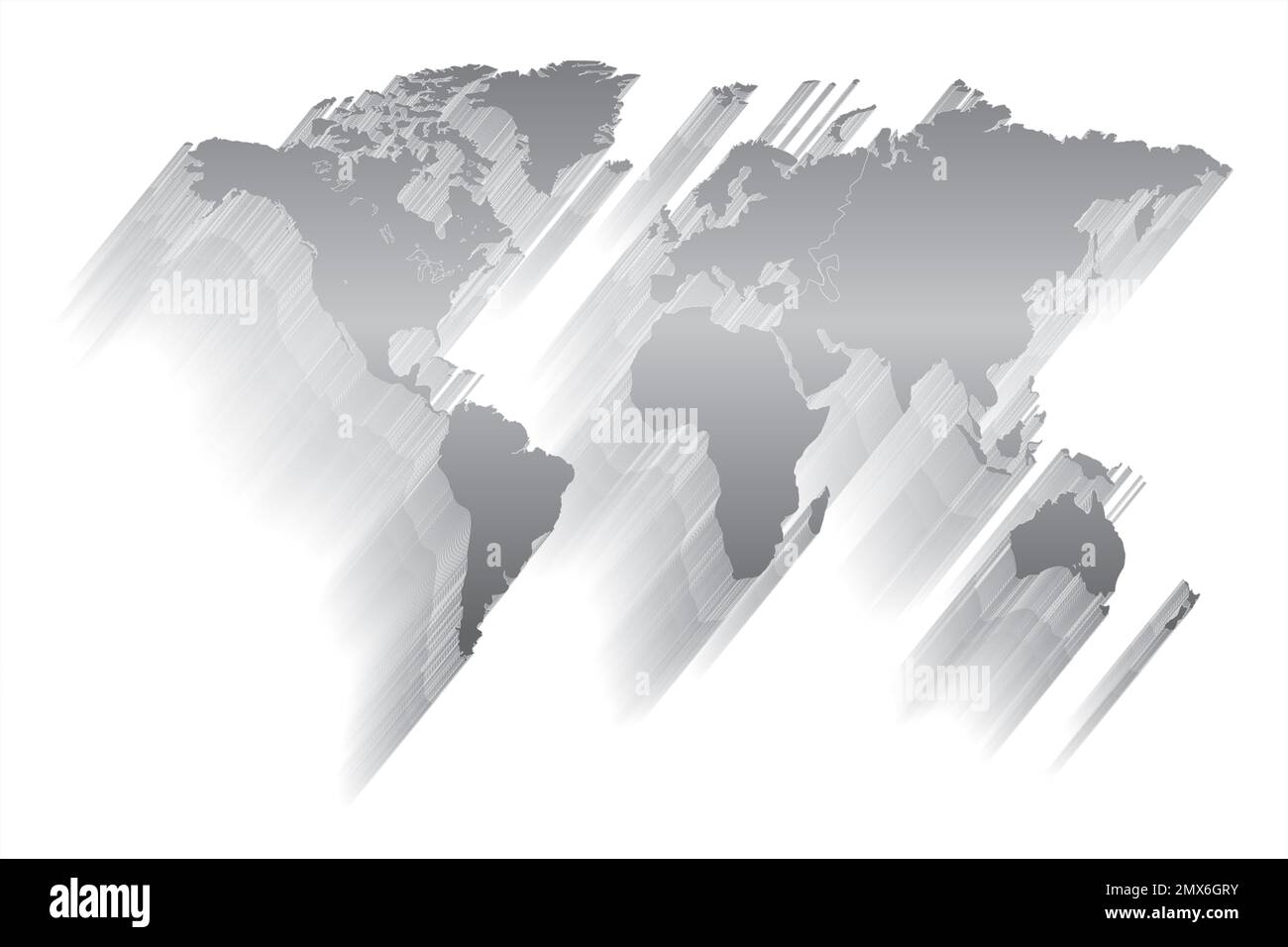Illustration of world map. Travel agency concept Stock Photo - Alamy