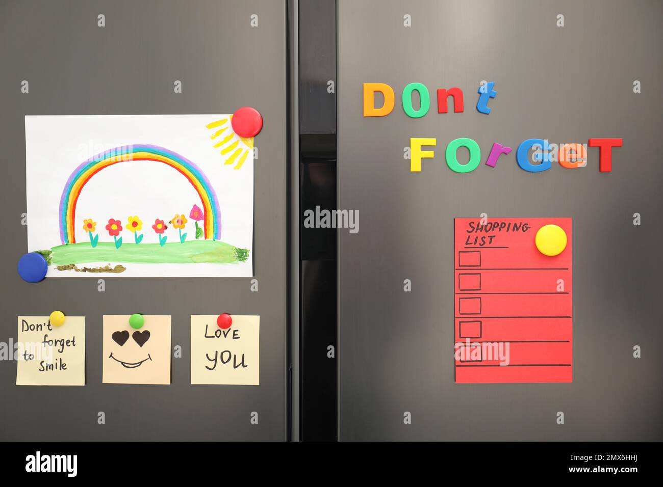 Refrigerator magnets art hi-res stock photography and images - Alamy