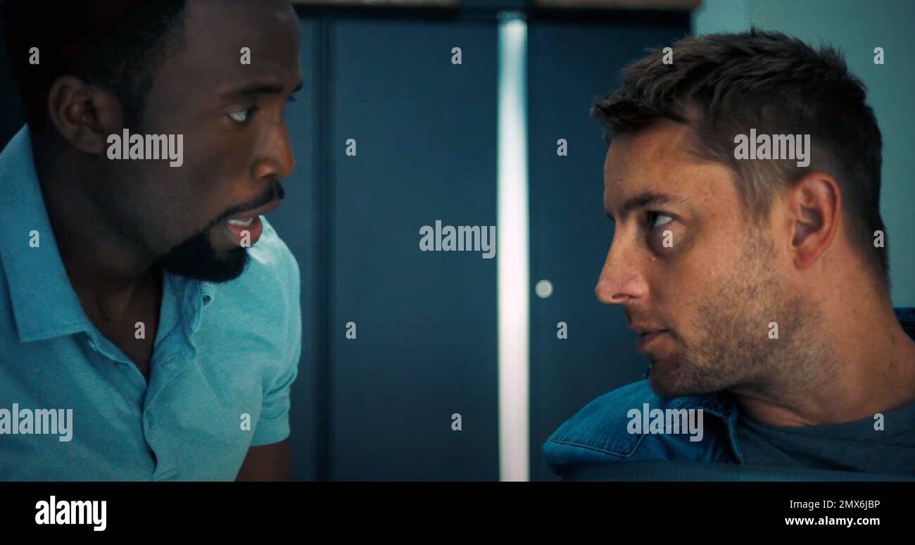 A LOT OF NOTHING, from left: Y'lan Noel, Justin Hartley, 2022. © RLJE ...