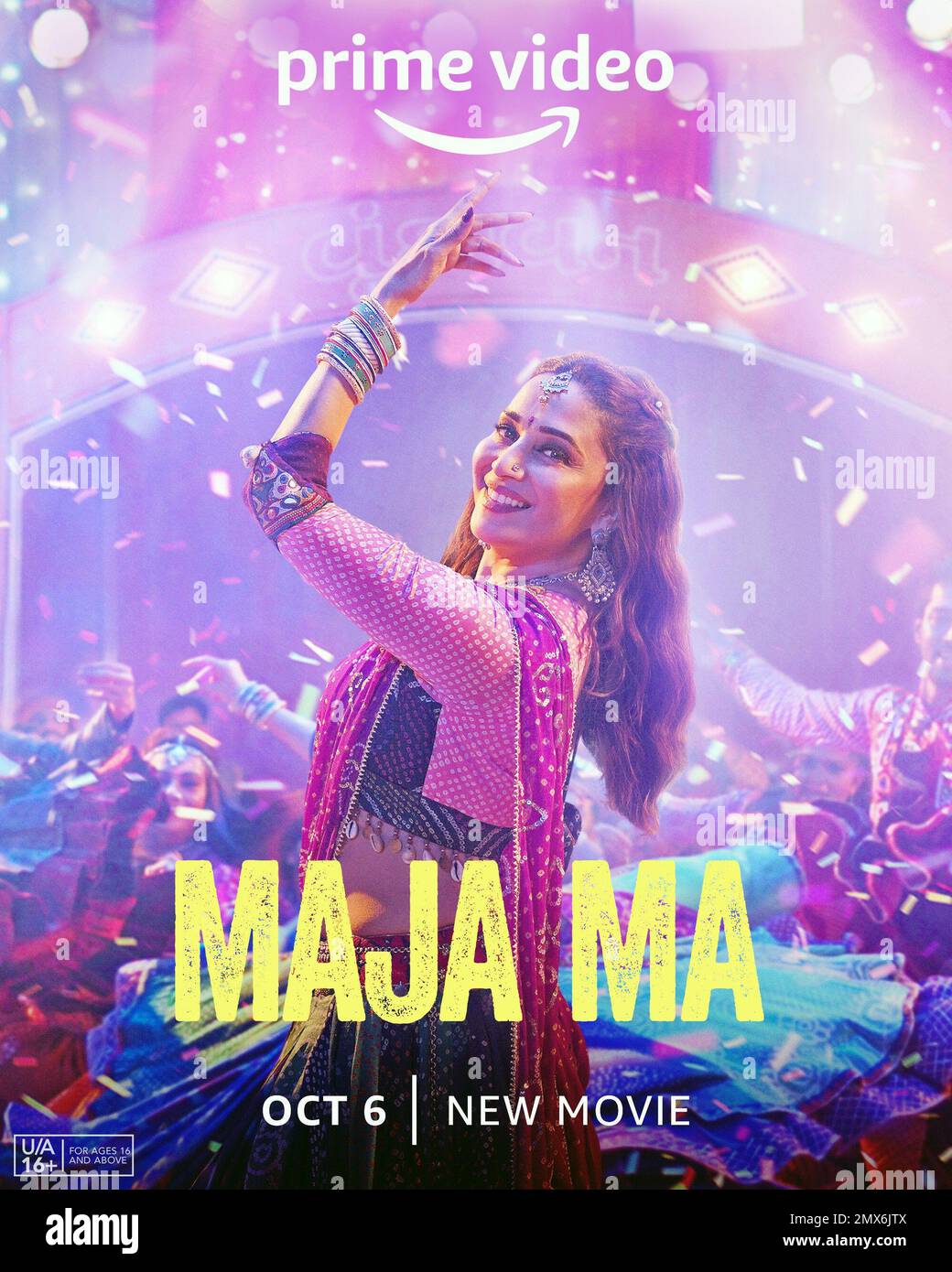 MAJA MA, US poster, Madhuri Dixit, 2022. © Amazon Prime Video ...